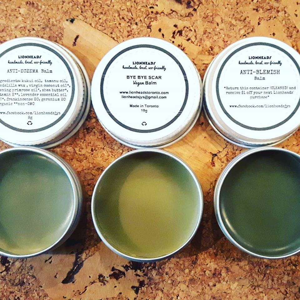Healing Balms $15/$40 – Lionheads